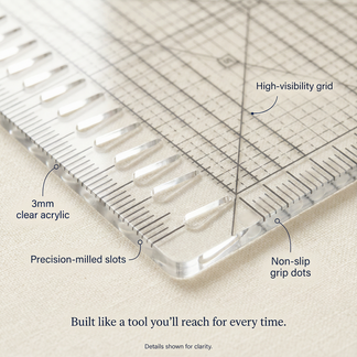 SlotMaster – SlotMaster Quilt Ruler for Precision Cutting